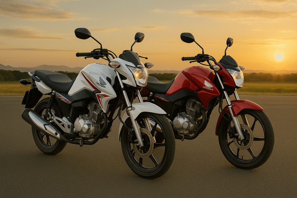 Conheça as principais Diferenças Entre Honda Titan 160 e Fan 160